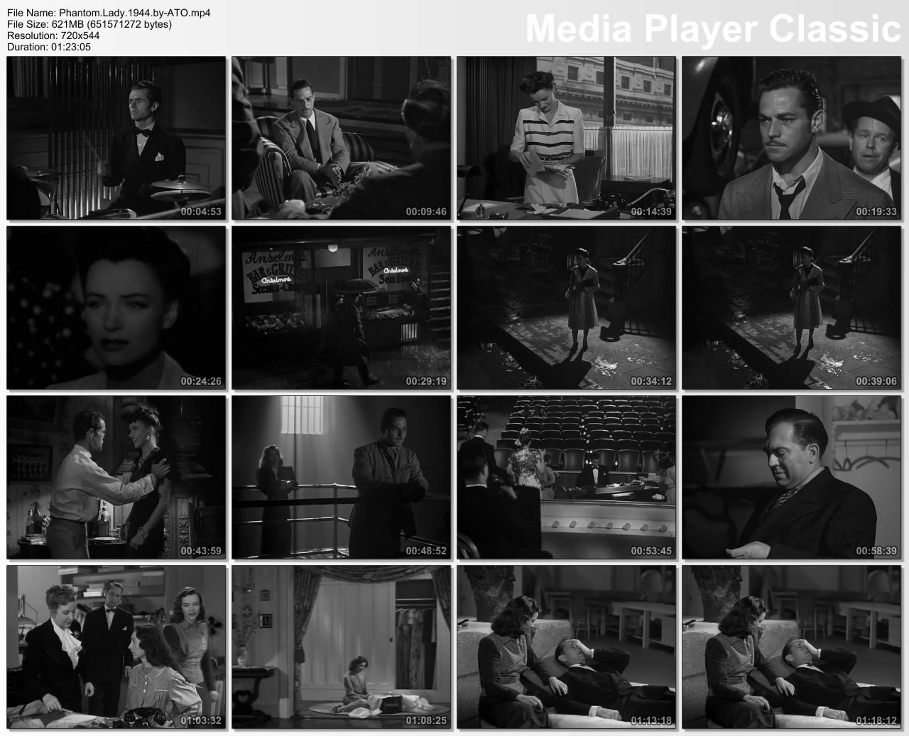Phantom Lady (1944) - Toronto Film Society